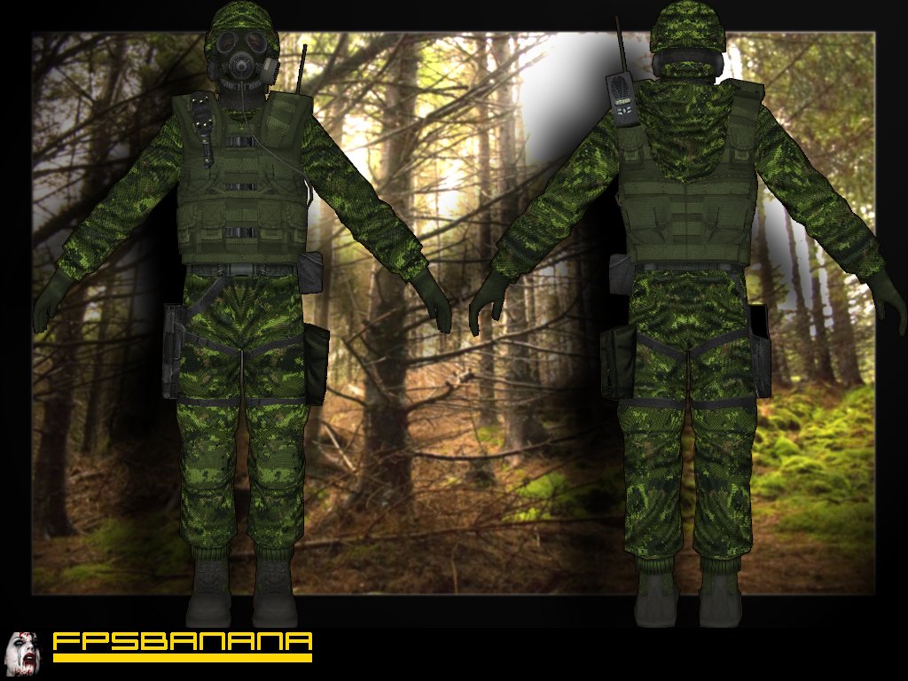 Woodland SAS [Counter-Strike: Source] [Mods]
