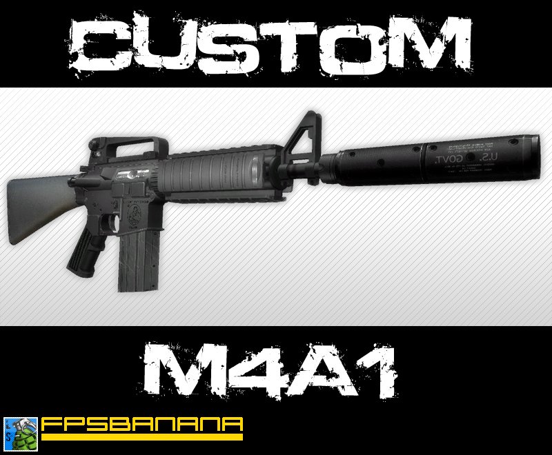 Custom M4A1 Mod for Counter-Strike: Source | CS:S Mods