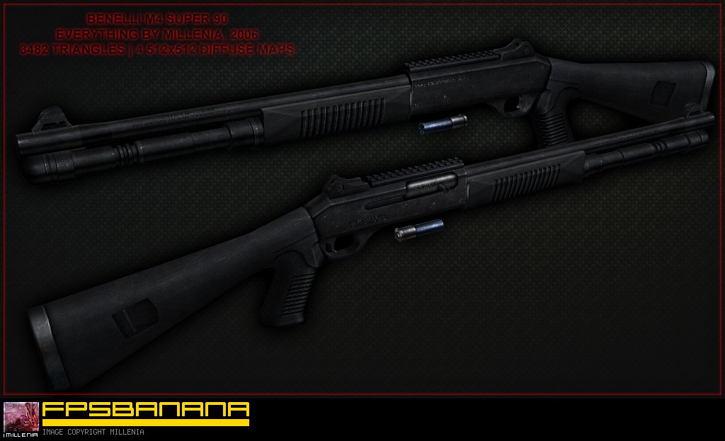 Benelli M4 Super 90 Mod for Counter-Strike: Condition Zero | CS:CZ Mods