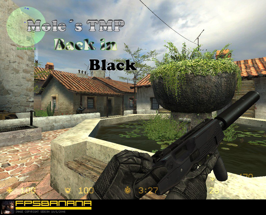 Mole´s TMP Back In Black [Counter-Strike: Source] [Mods]