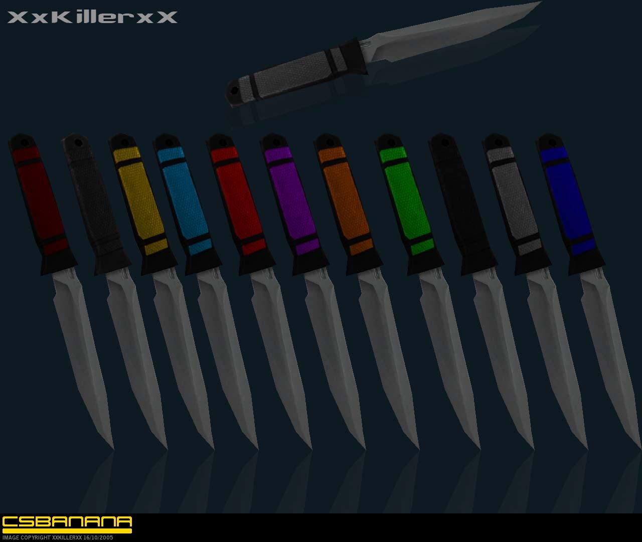 CZ DS Knife Colors [Counter-Strike: Condition Zero] [Mods]