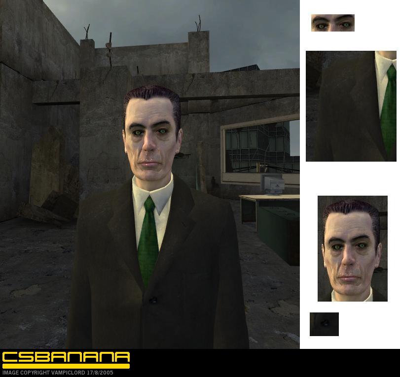 G-Man Restyled [Half-Life 2] [Mods]