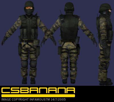 Snake Skin CT [Counter-Strike: Source] [Mods]