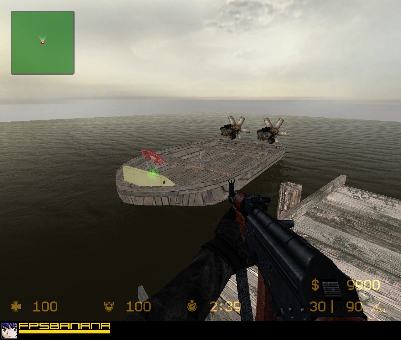 Drivable Air Boat Mod for Counter-Strike: Source | CS:S Mods