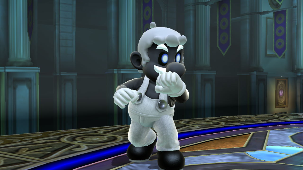 Nega-Mario Mod for Super Smash Bros. (Wii U) | SSB4U Mods