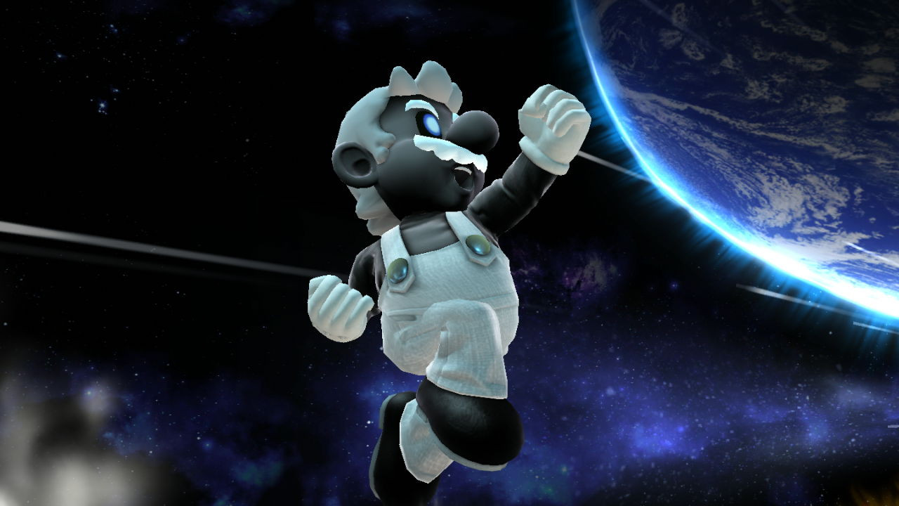 Nega-Mario Mod for Super Smash Bros. (Wii U) | SSB4U Mods