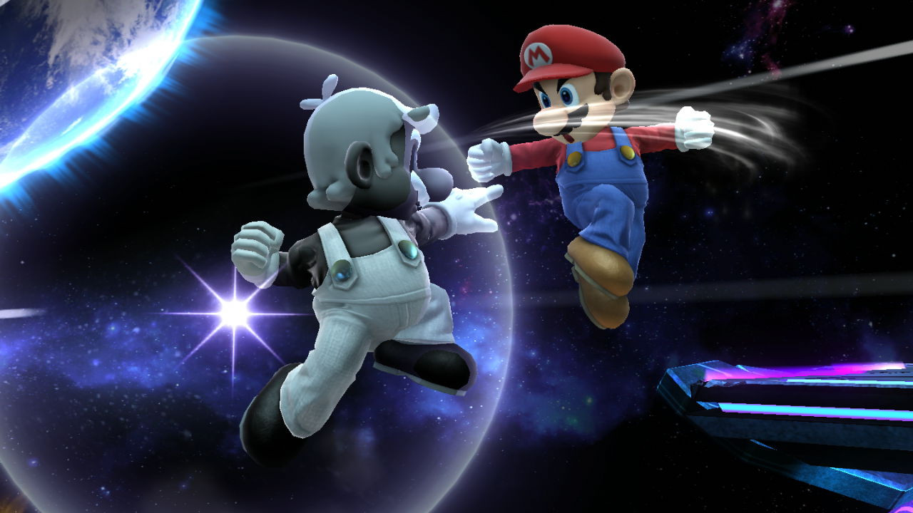 Nega-Mario Mod for Super Smash Bros. (Wii U) | SSB4U Mods