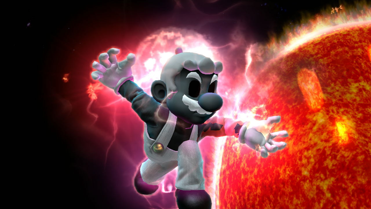 Nega-Mario Mod for Super Smash Bros. (Wii U) | SSB4U Mods