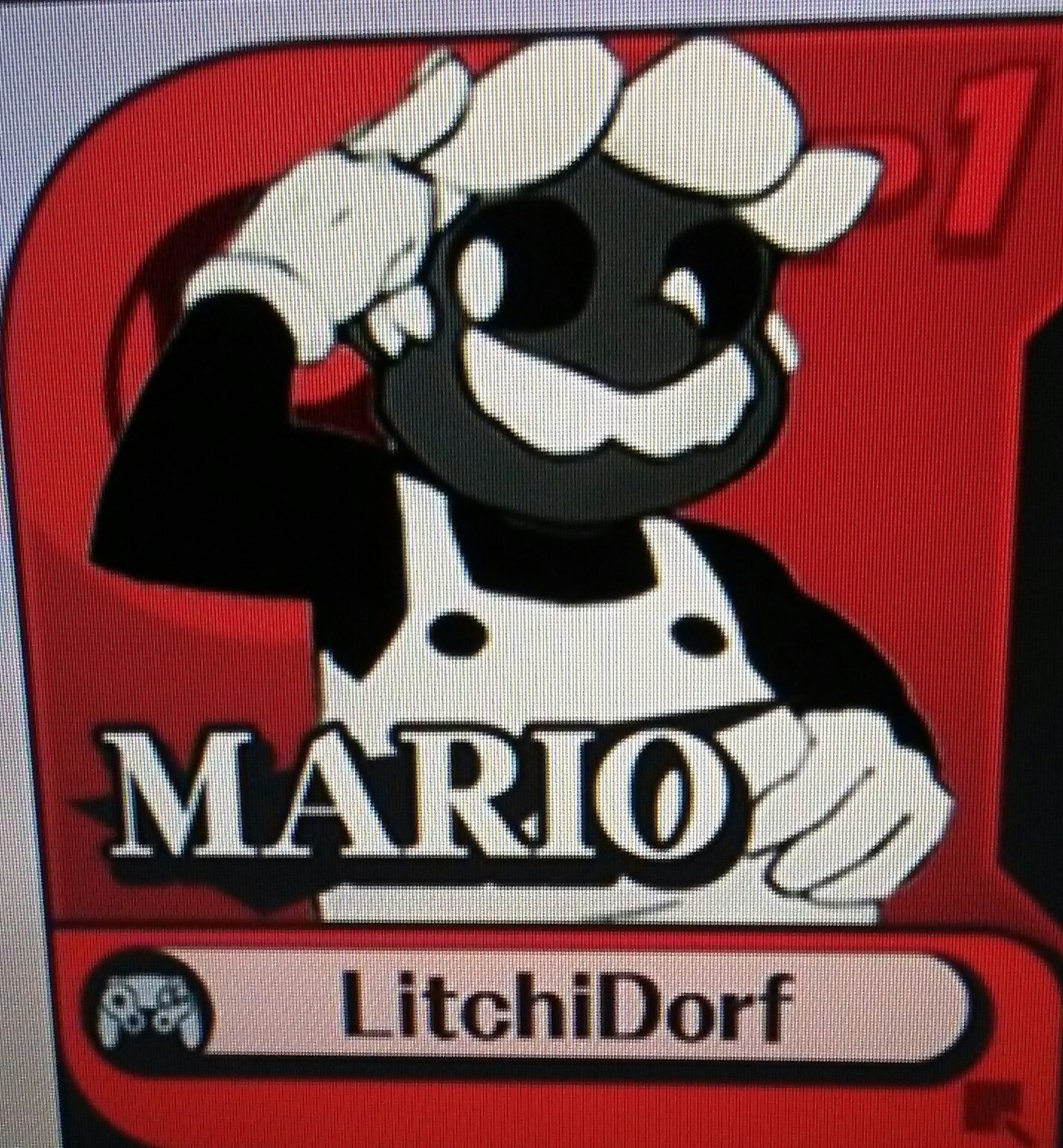 Nega-Mario Mod for Super Smash Bros. (Wii U) | SSB4U Mods