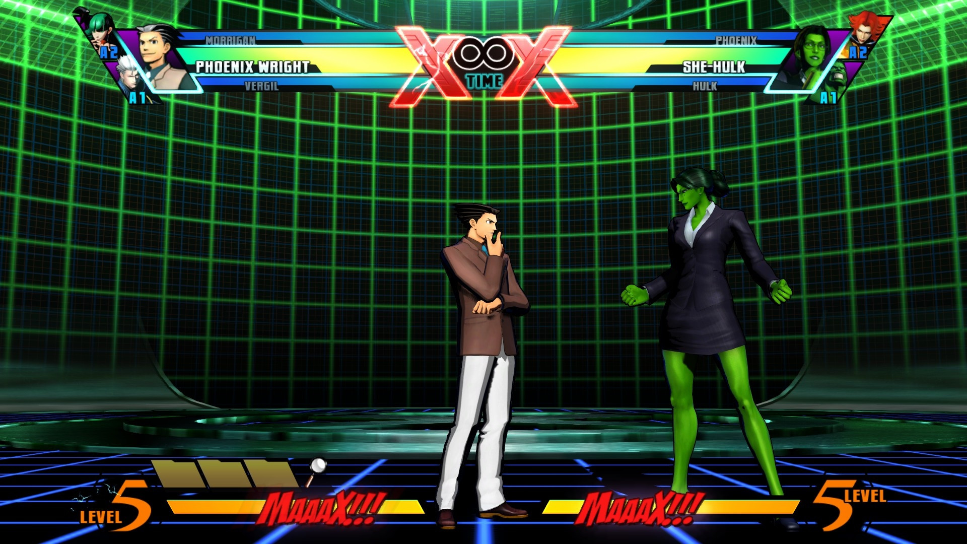 Raymond Shields skin for Phoenix Wright [Ultimate Marvel vs Capcom 3 ...