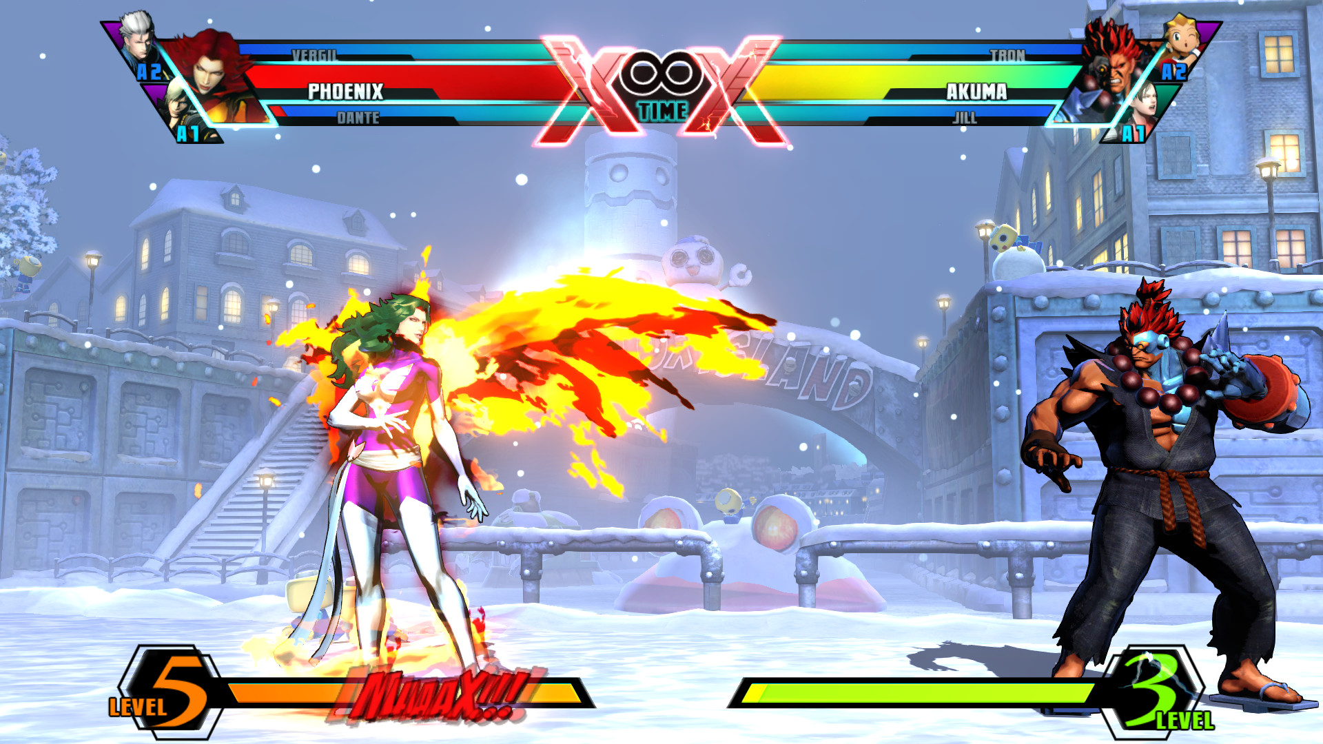 Blue Hair Phoenix [Ultimate Marvel vs Capcom 3] [Mods]