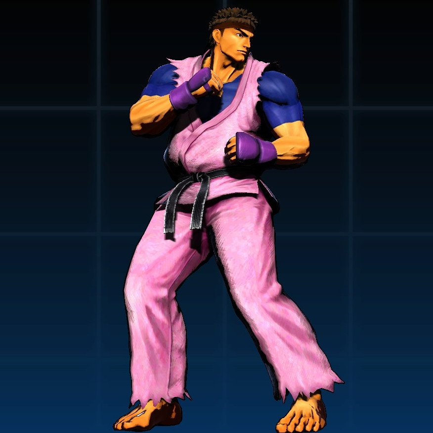 Dan Hibiki for Ryu Mod for Ultimate Marvel vs Capcom 3 | UMvC3 Mods