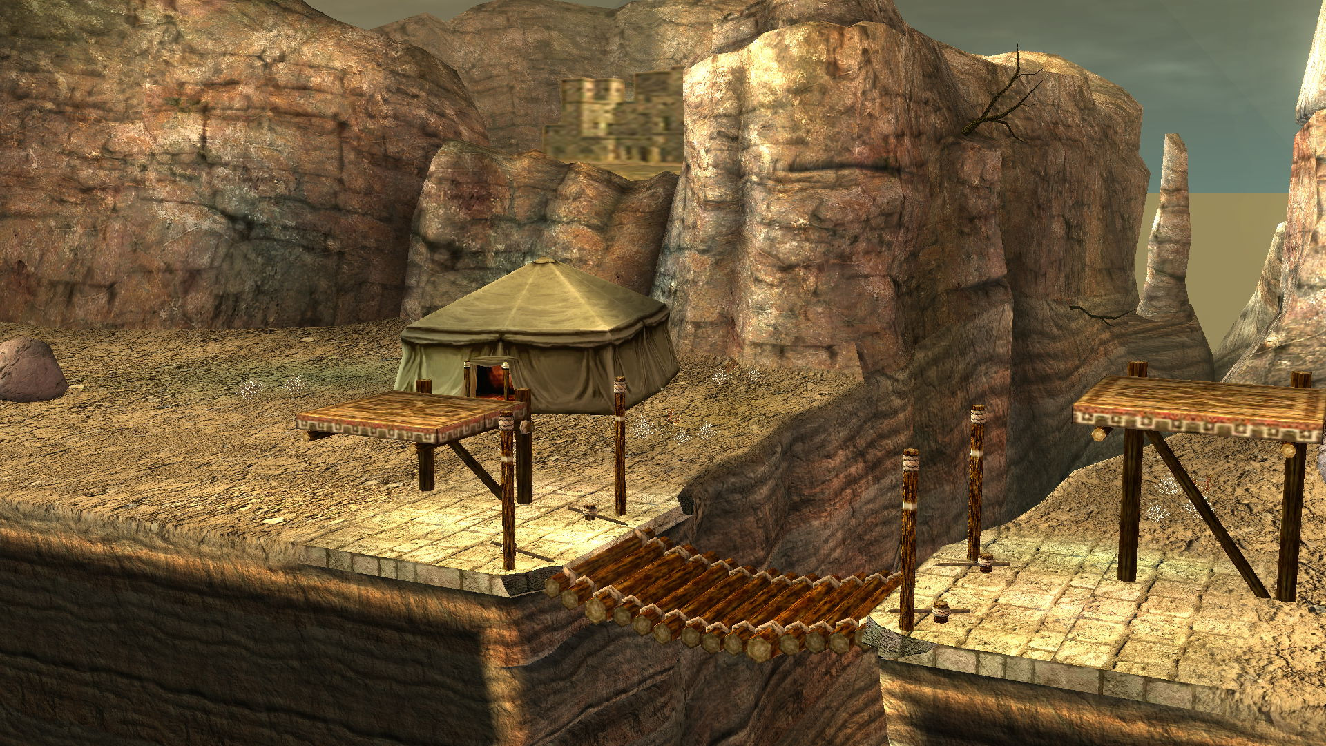 Gerudo Valley HD (sm4sh 3ds stage port) Mod for Super Smash Bros. (Wii ...