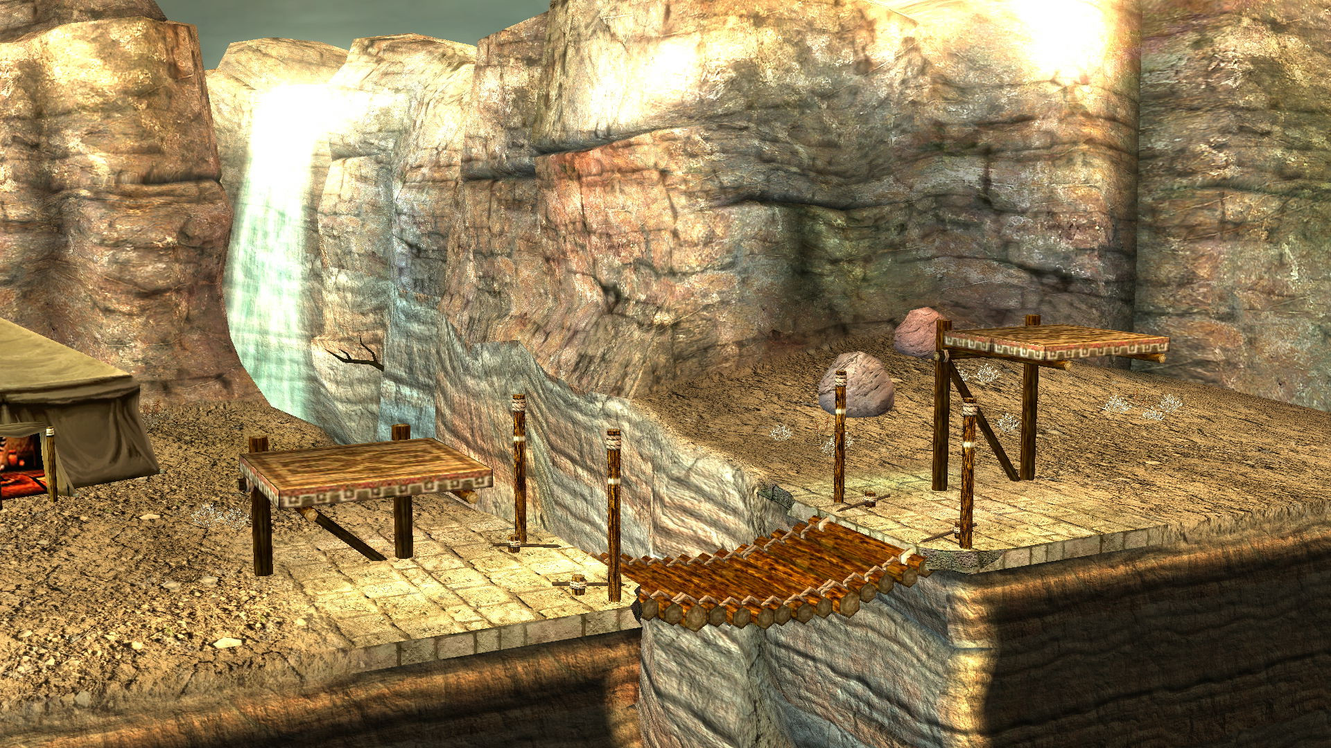 Gerudo Valley HD (sm4sh 3ds stage port) Mod for Super Smash Bros. (Wii ...
