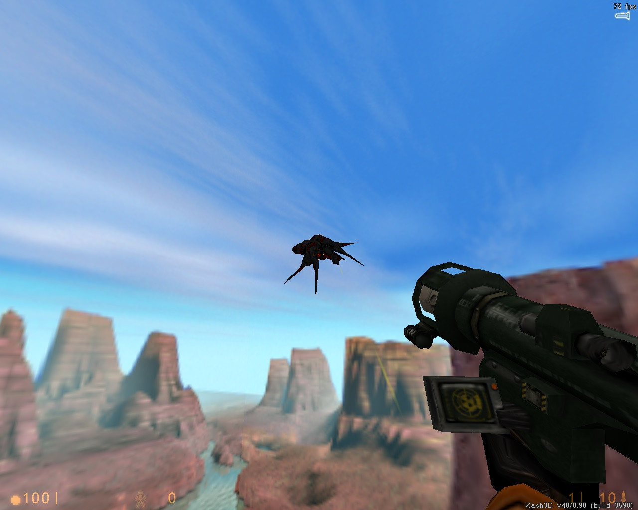 Shivan Mara Fighter (Apache replacement) Mod for Half-Life | HL Mods