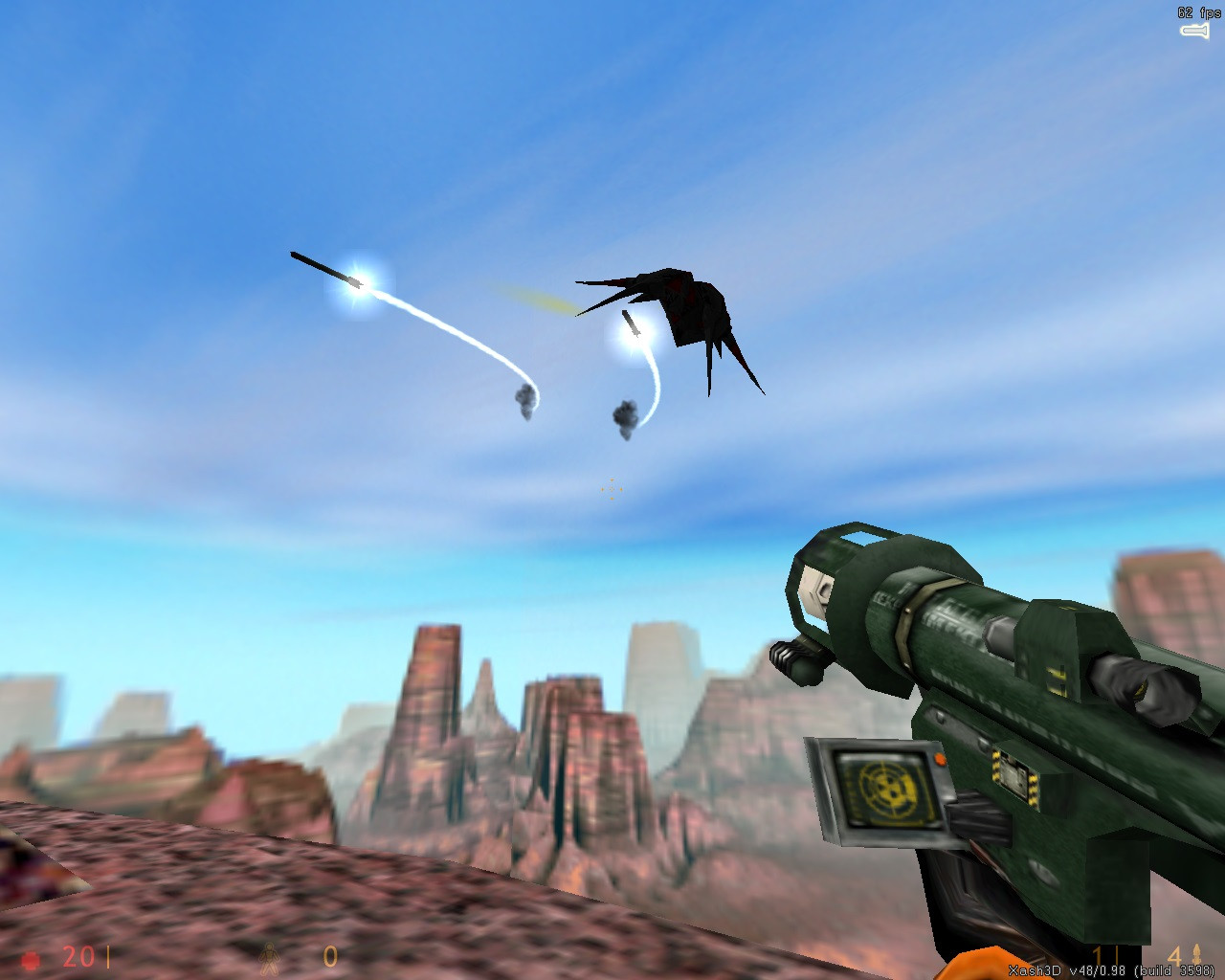 Shivan Mara Fighter (Apache replacement) Mod for Half-Life | HL Mods