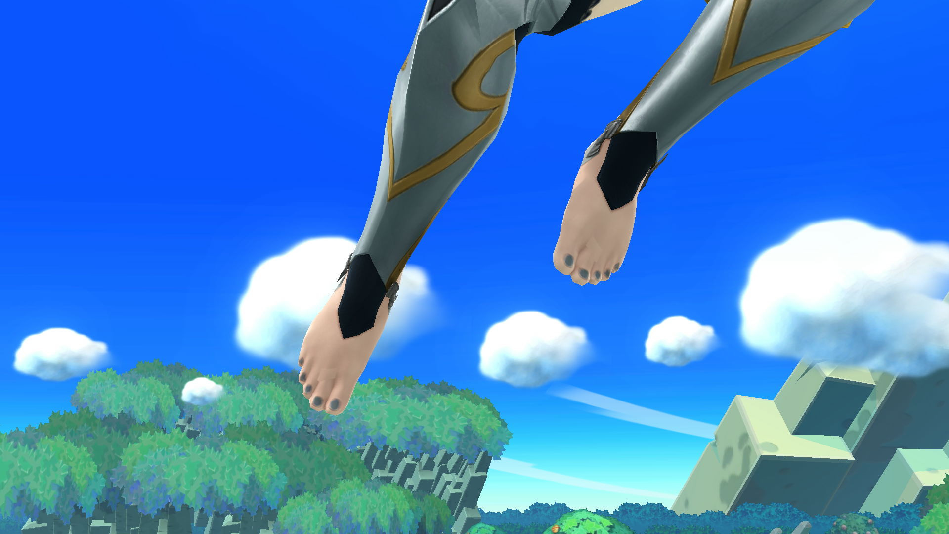 Uncensored F Corrin Painted Toenails All Costumes Mod for Super Smash ...