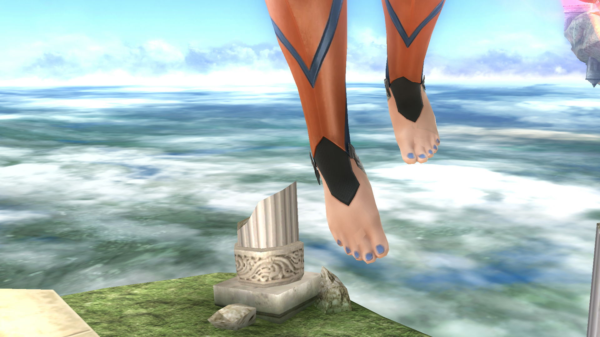 Uncensored F Corrin Painted Toenails All Costumes Mod for Super Smash ...