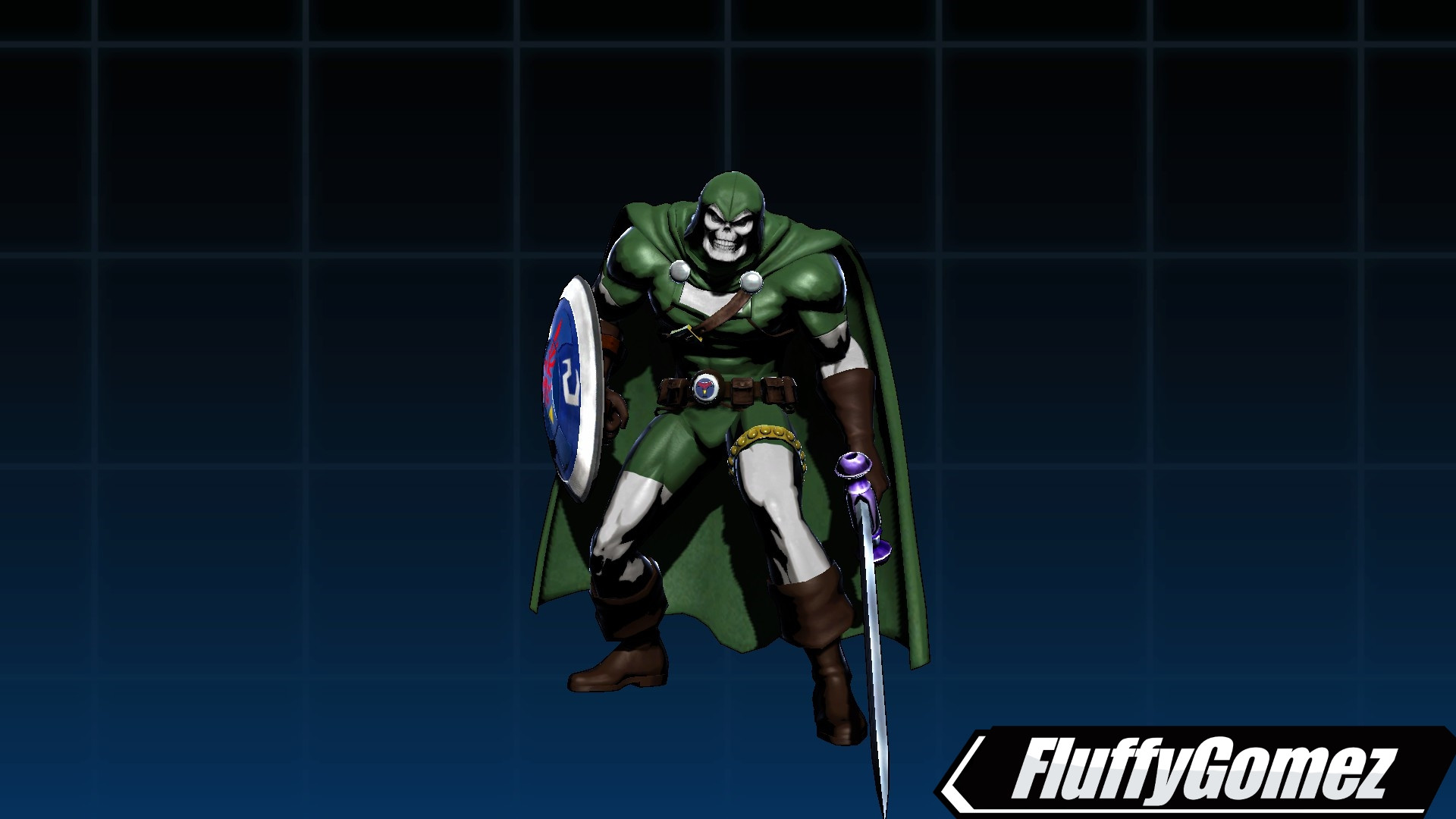 Taskmaster Link Skin [Ultimate Marvel vs Capcom 3] [Mods]