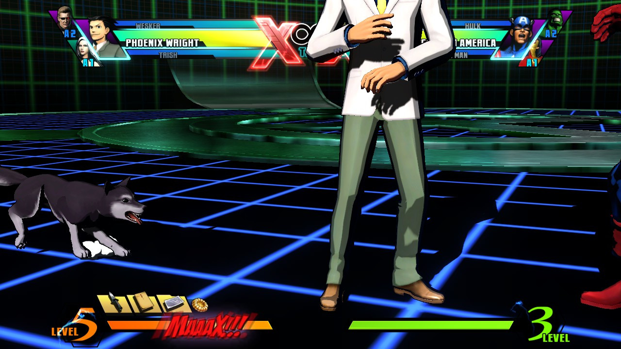 Faust Phoenix Wright Skin [Ultimate Marvel vs Capcom 3] [Mods]