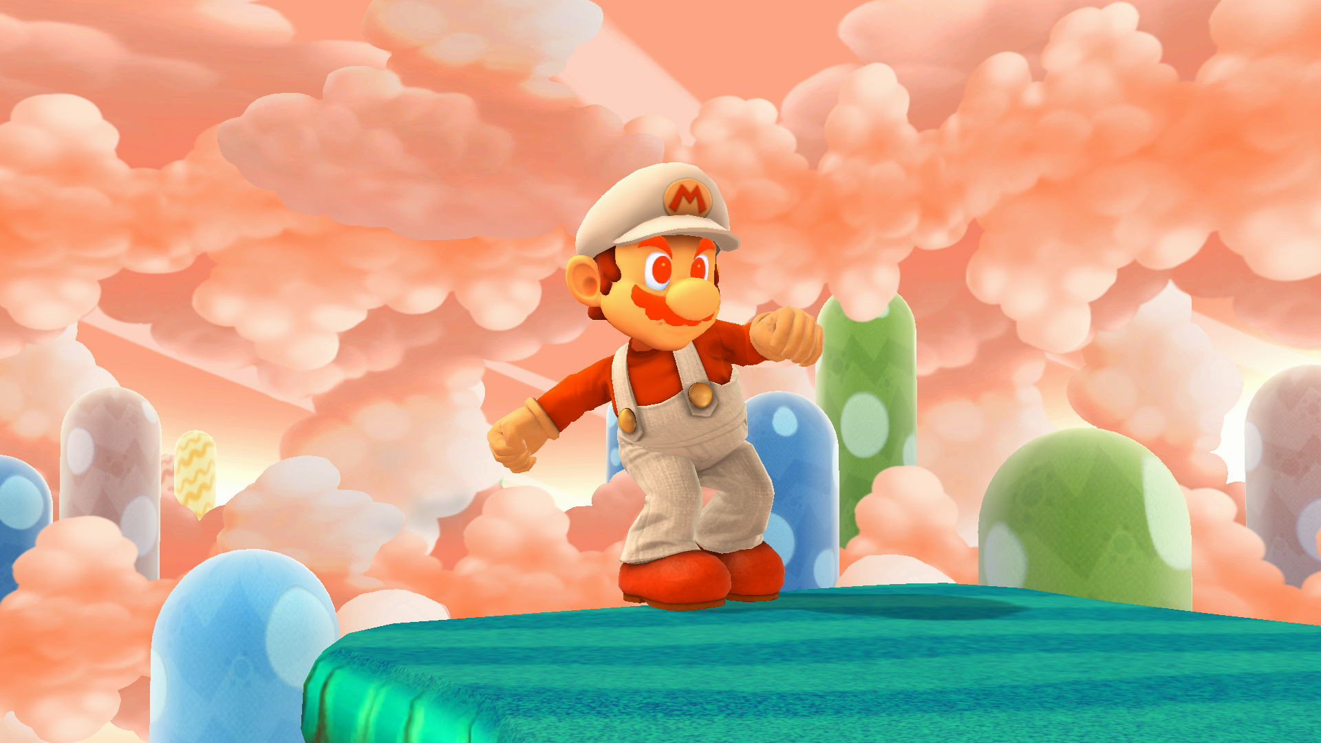 NES Fire Mario Mod for Super Smash Bros. (Wii U) | SSB4U Mods
