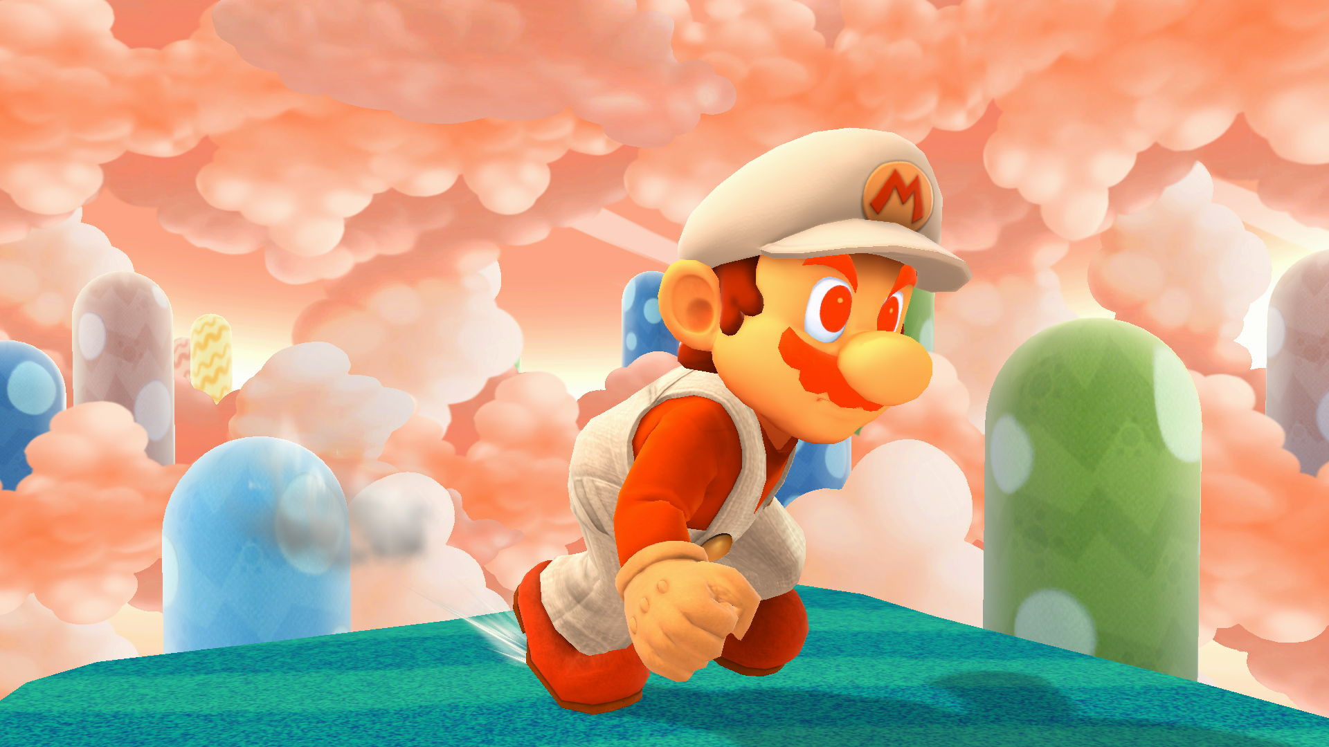 NES Fire Mario Mod for Super Smash Bros. (Wii U) | SSB4U Mods