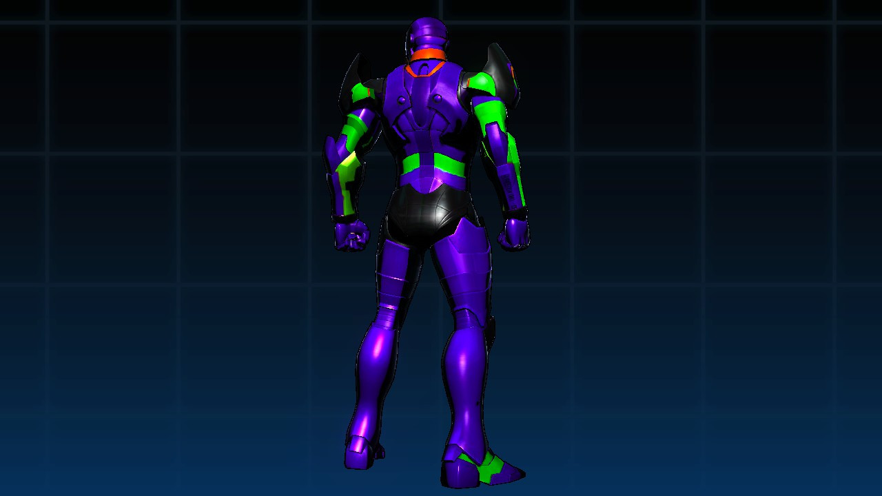 EVA-01 IronMan [Ultimate Marvel vs Capcom 3] [Mods]