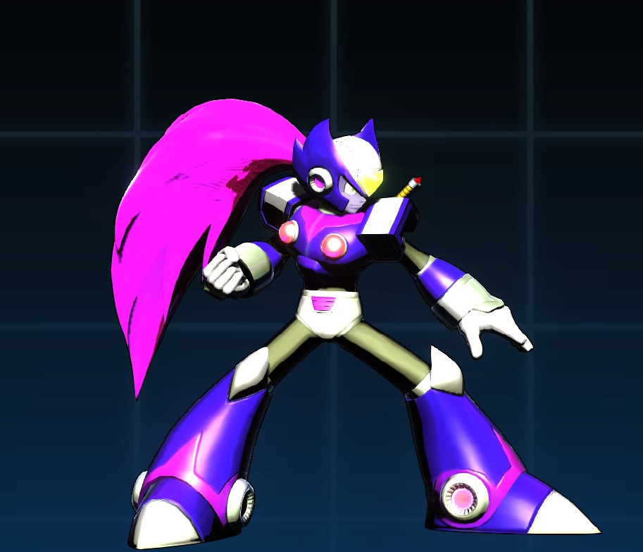 Neon purple Zero Mod for Ultimate Marvel vs Capcom 3 | UMvC3 Mods