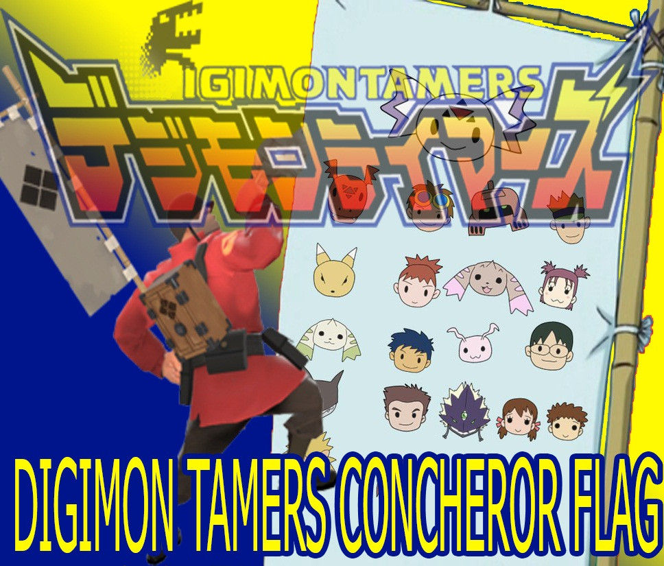 Digimon Tamers Flag Mod for Team Fortress 2 | TF2 Mods