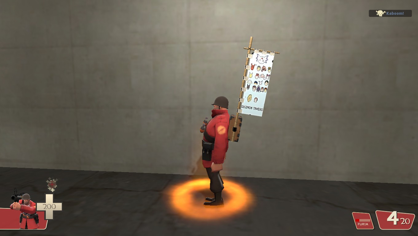 Digimon Tamers Flag Mod for Team Fortress 2 | TF2 Mods