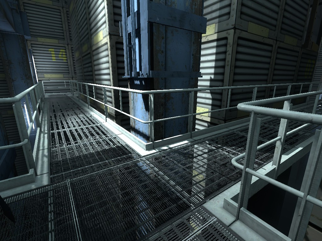 Portal 2 beta catwalks Mod for Portal 2 | P2 Mods