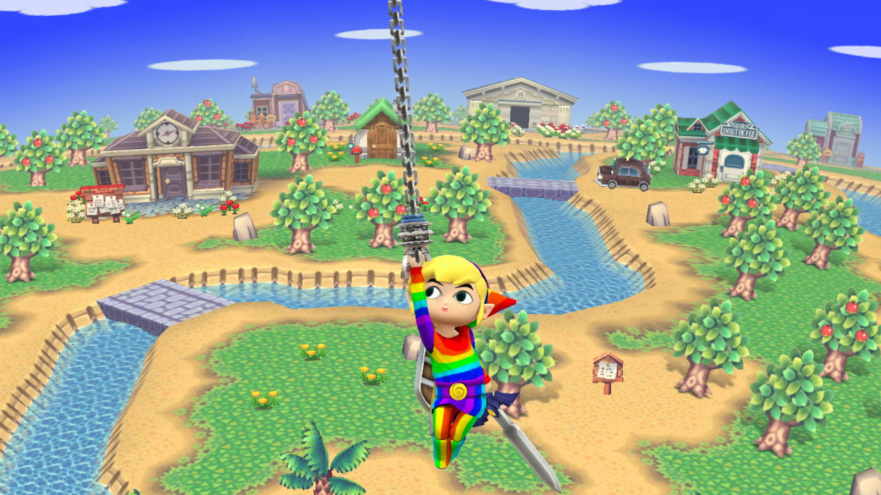 Rainbow Toon Link Mod for Super Smash Bros. (Wii U) | SSB4U Mods