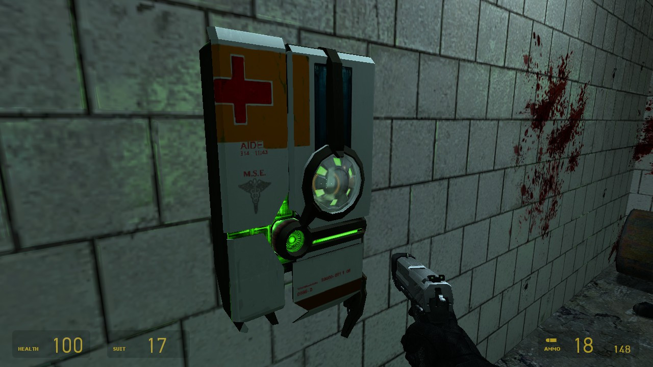 Medkit Styled Health Charger [Half-Life 2] [Mods]