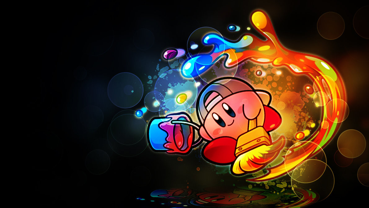 Paint Kirby Loading Screen Mod for Super Smash Bros. (Wii U) | SSB4U Mods