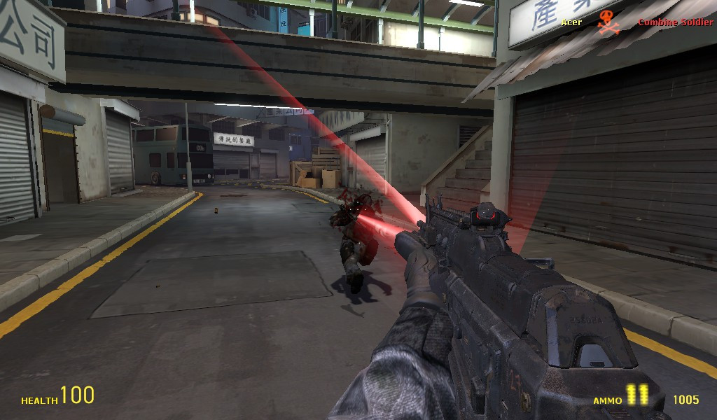 Dot Las Gun SWEP Mod for Garry's Mod | GMod Mods