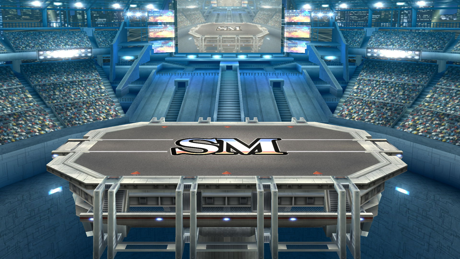 Smash Masters Stadium [Super Smash Bros. (Wii U)] [Mods]