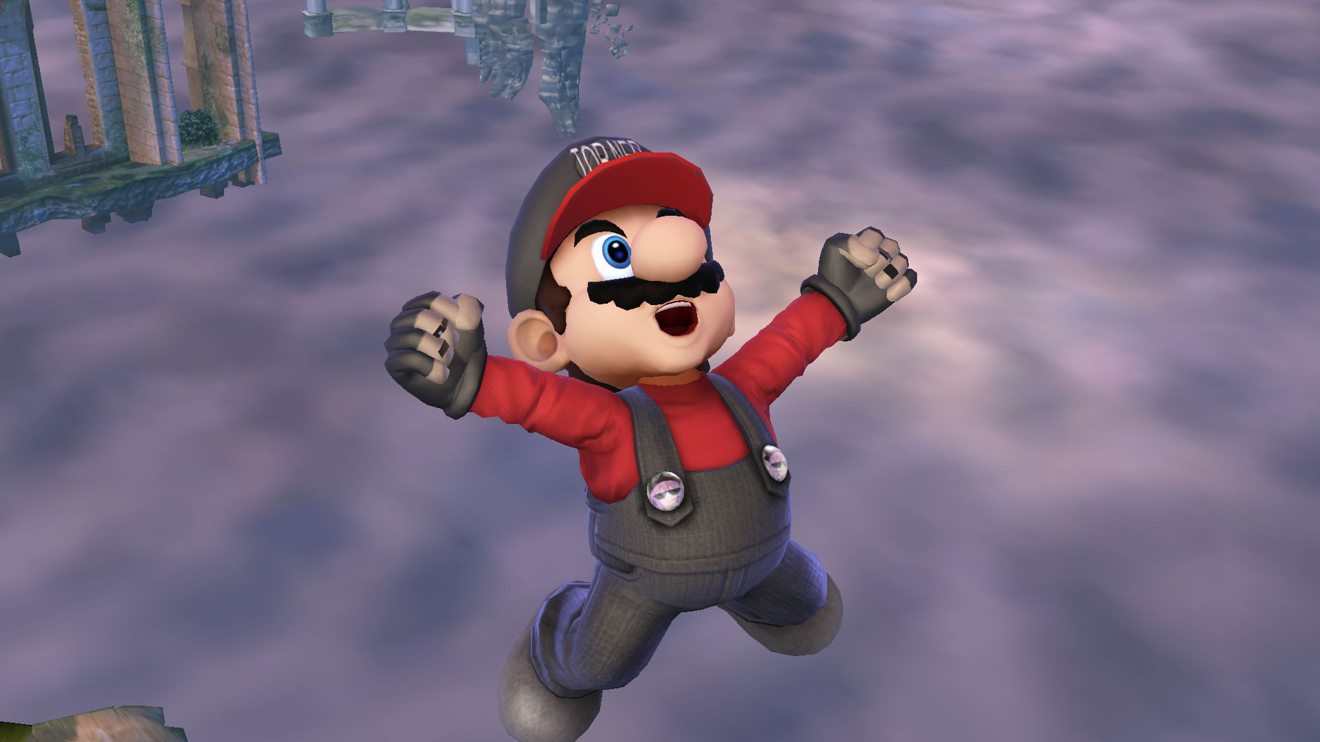 TOP NEP Mario [Super Smash Bros. (Wii U)] [Mods]