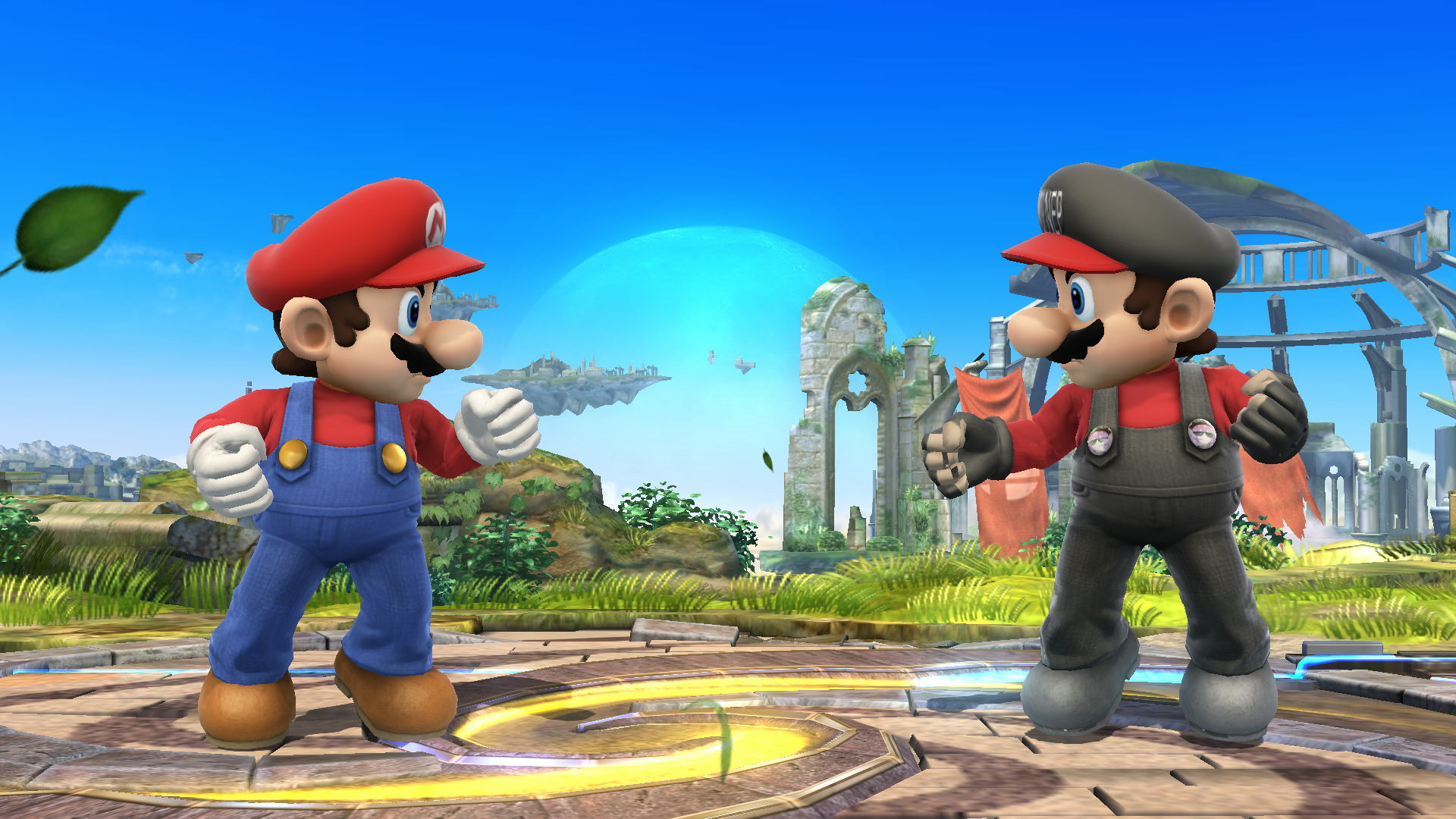 TOP NEP Mario [Super Smash Bros. (Wii U)] [Mods]