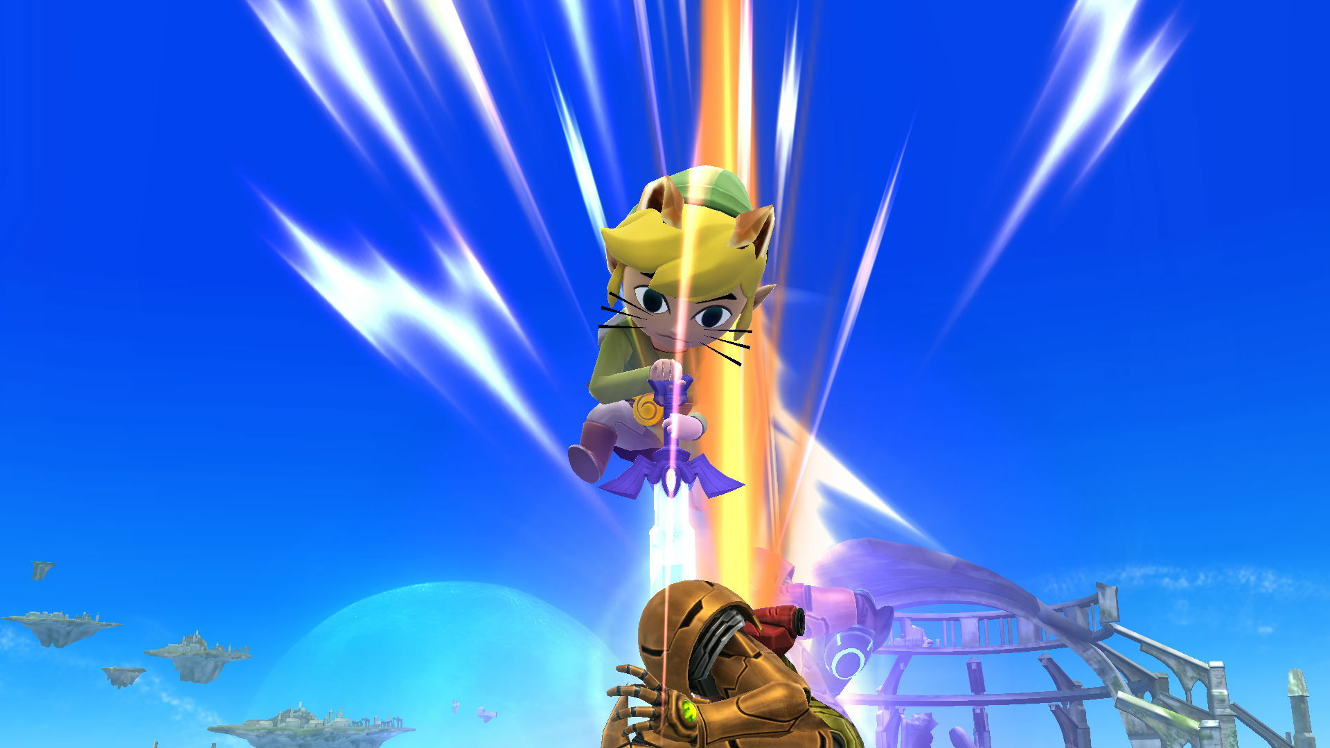 Monster Hunter X's / Generation's Toon Link DLC Mod for Super Smash ...