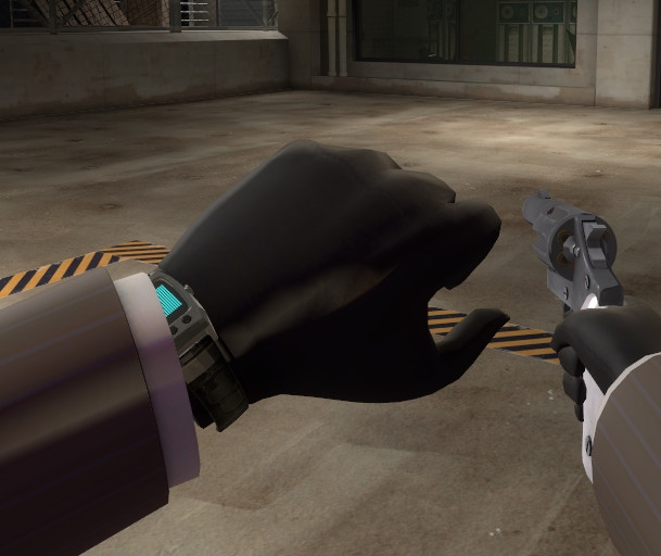 Silver Cloak and Dagger with Black leather strap Mod for Team Fortress ...