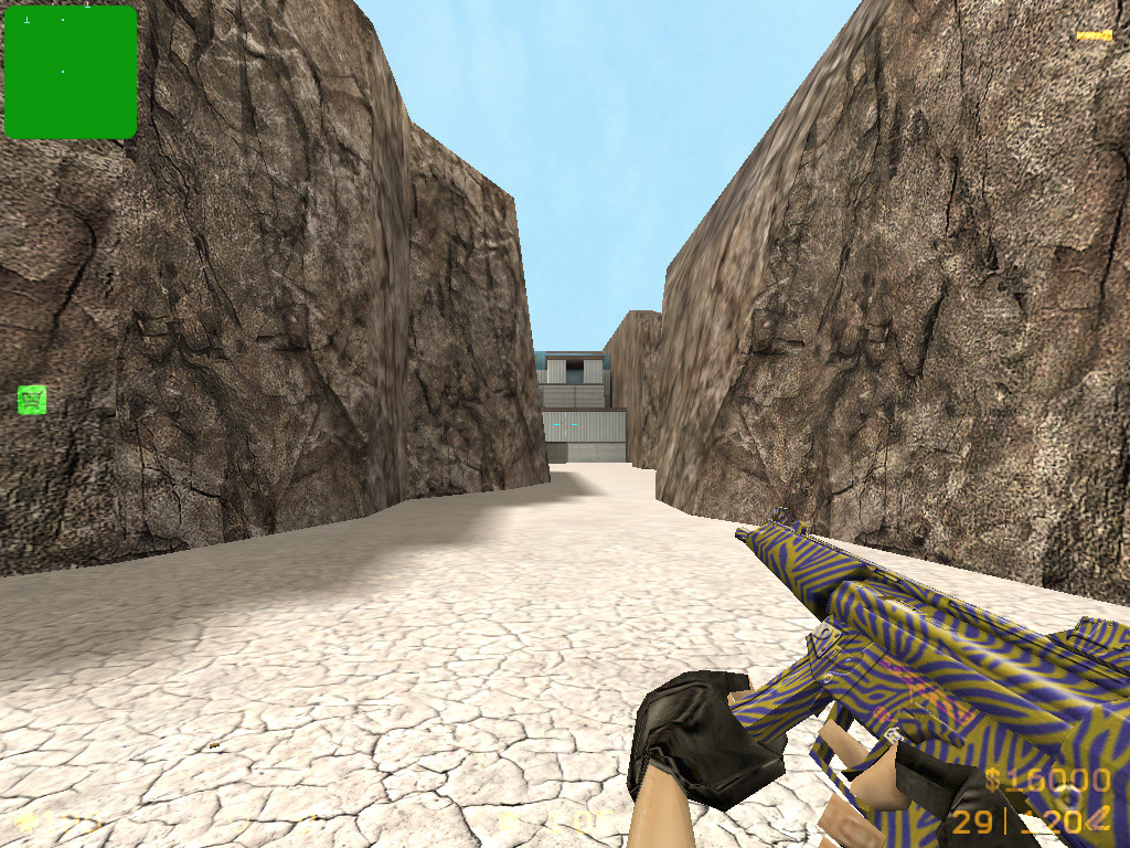 Default MP5 w/ Akoben skin Mod for Counter-Strike 1.6 | CS1.6 Mods