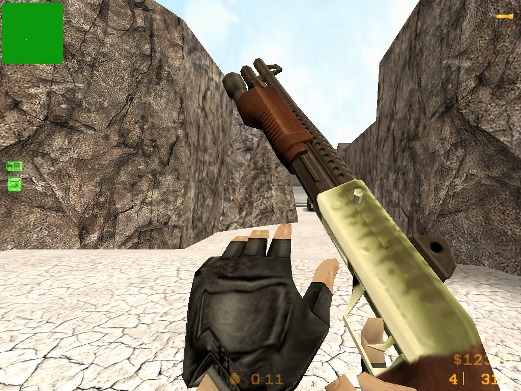 Default M3 Shotgun w/ Zander skin Mod for Counter-Strike 1.6 | CS1.6 Mods