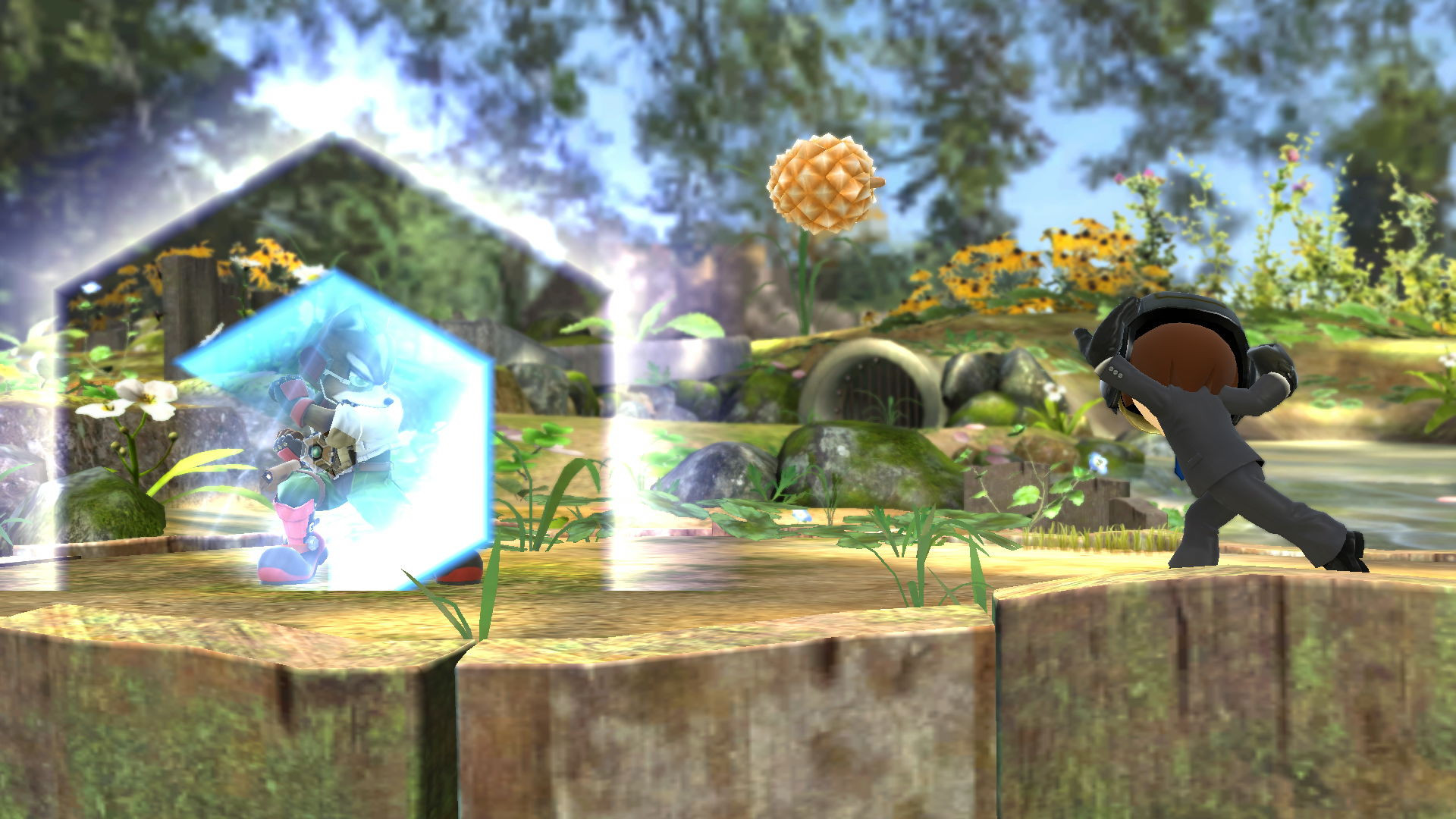 Mario Sunshine Iron Durian [Super Smash Bros. (Wii U)] [Mods]