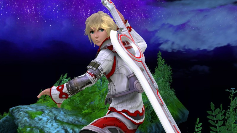 White and Red Shulk [Super Smash Bros. (Wii U)] [Mods]