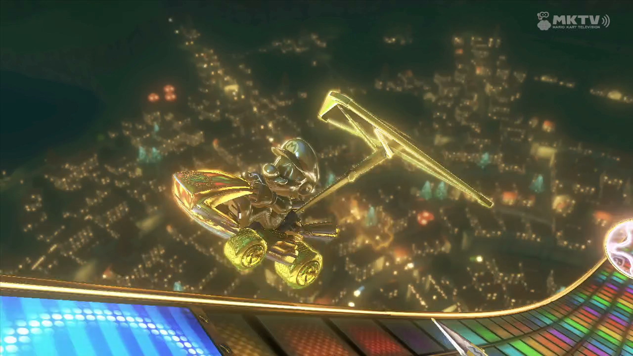 Golden Mario (MK8 Deluxe) Mod for Mario Kart 8 | MK8 Mods