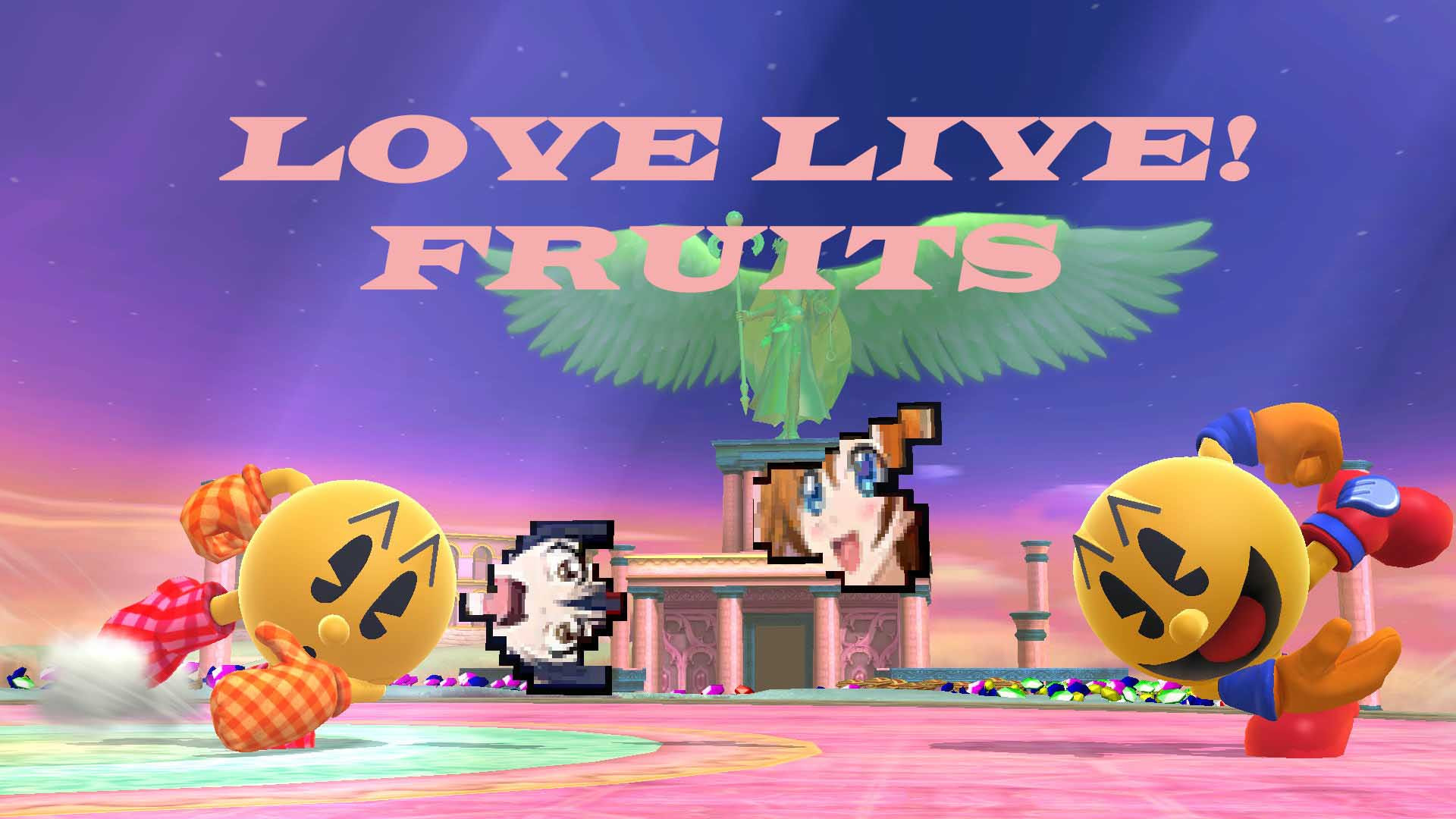 Wallpapers Fruits Pac Man