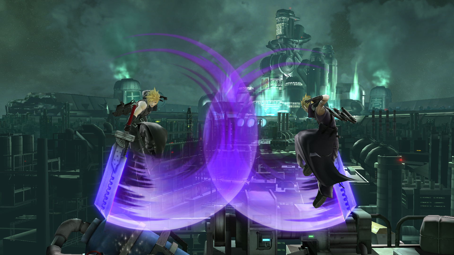Purple Effects for Cloud [Super Smash Bros. (Wii U)] [Mods]