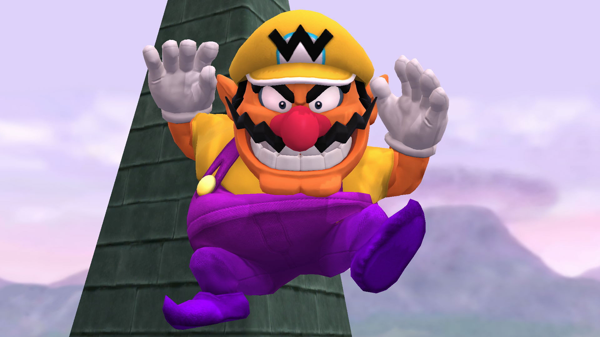 Wario land 4 ripped background cresent moon village - ryteskinny