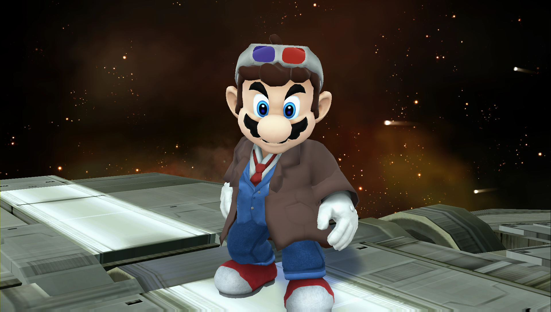 Dr. Who Mario (Over Dr. Mario) [Super Smash Bros. (Wii U)] [Mods]
