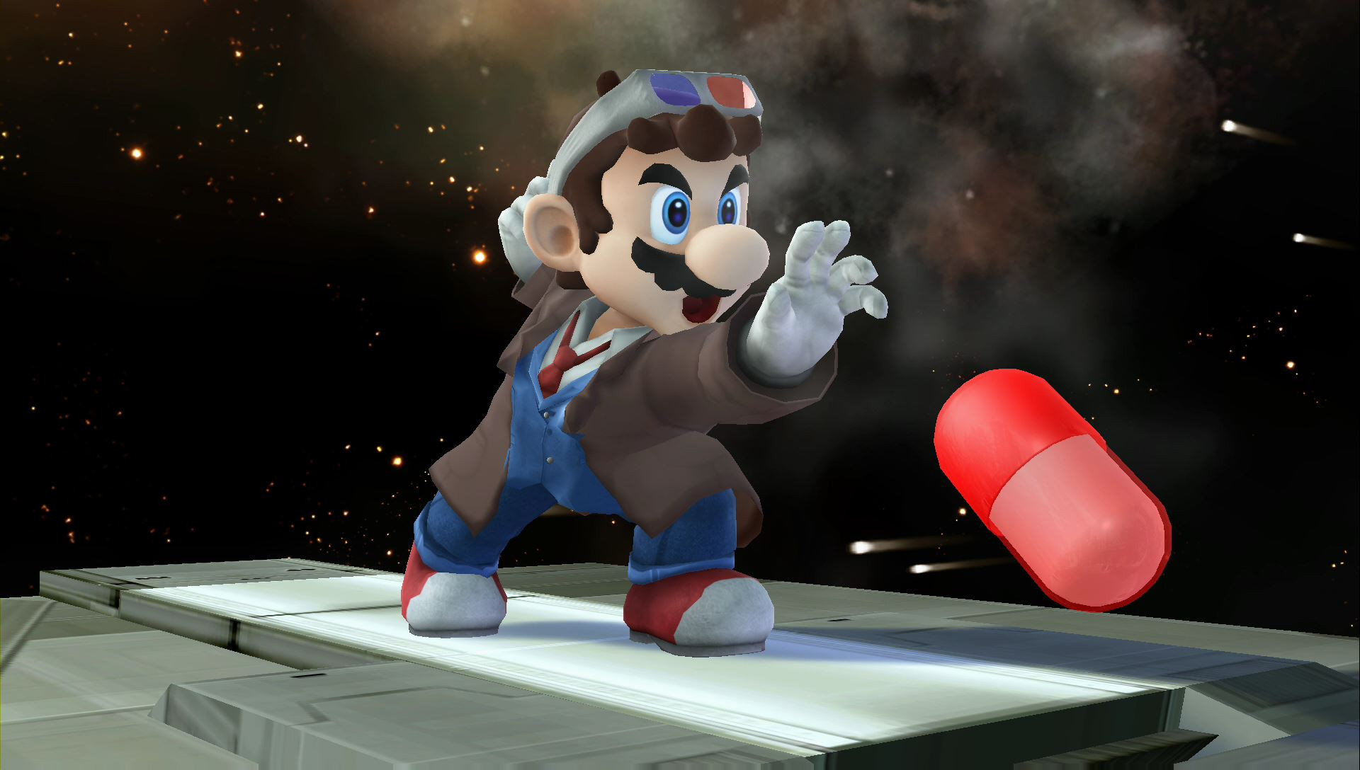 Dr. Who Mario (Over Dr. Mario) [Super Smash Bros. (Wii U)] [Mods]